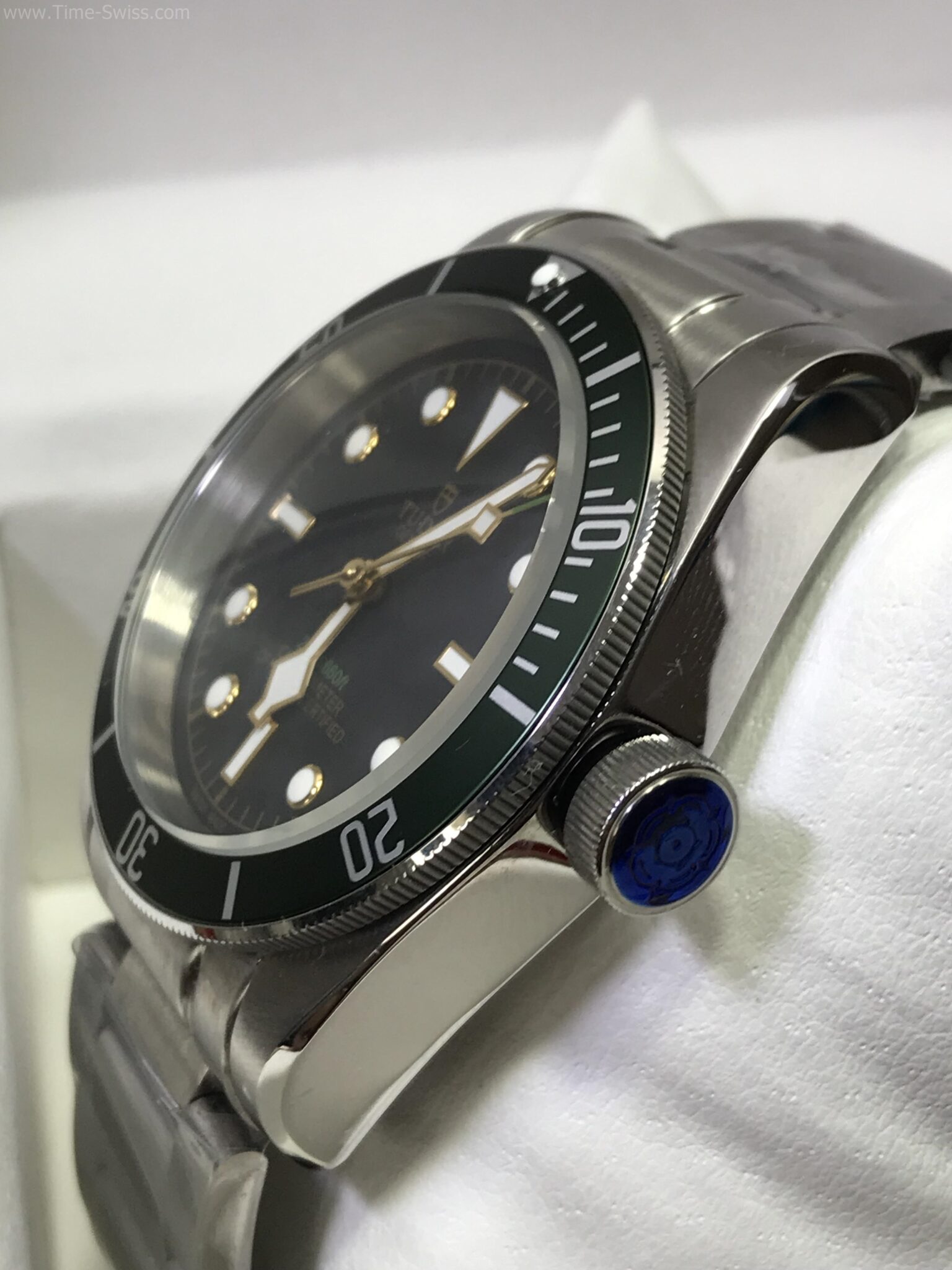 Tudor Heritage Black Bay Green Bezel | https://time-swiss.com