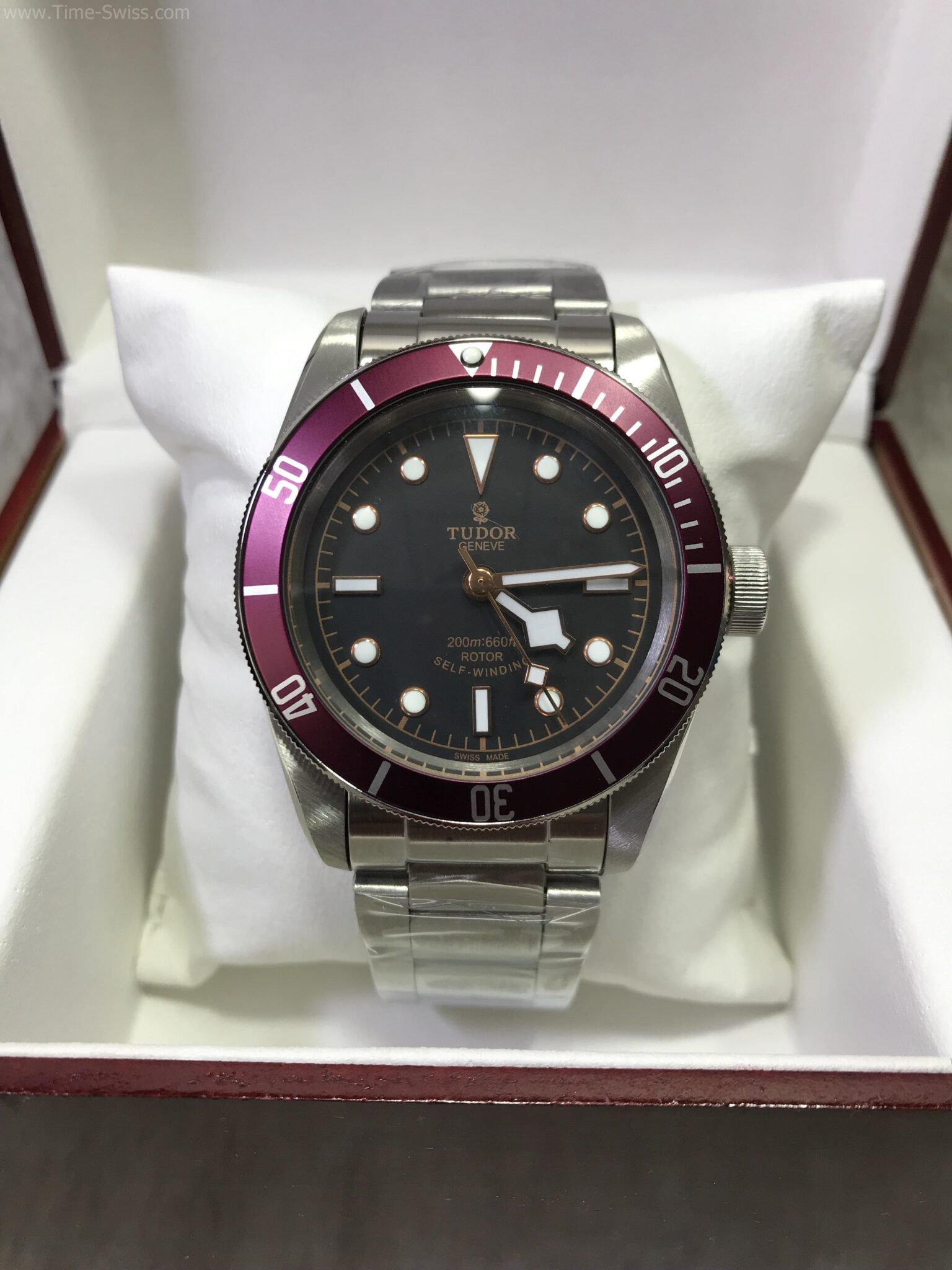 Tudor Heritage Black Bay Red Bezel | https://time-swiss.com