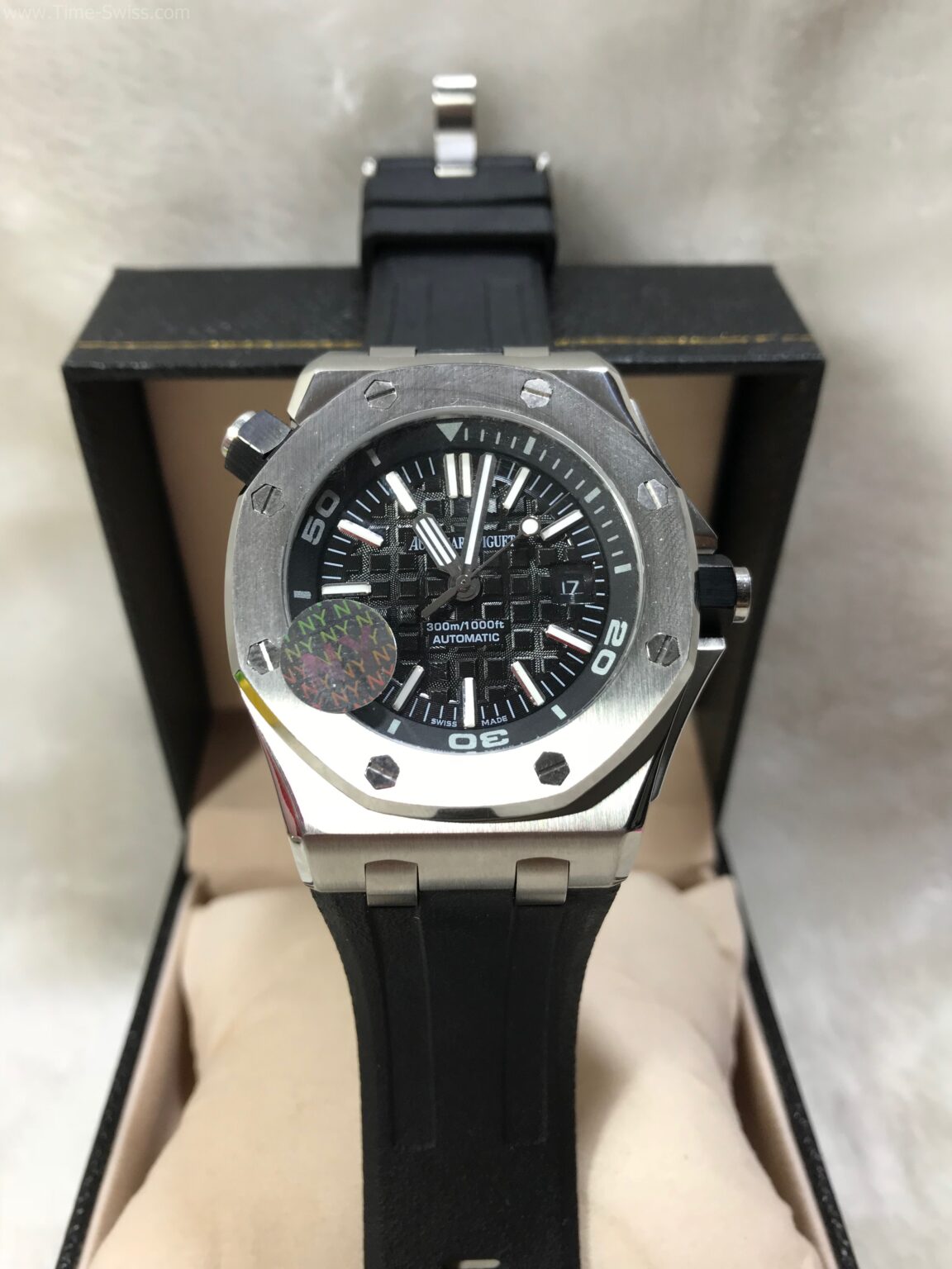 Audemars Piguet Royal Oak Driver 45mm Black Dial | https://time-swiss.com