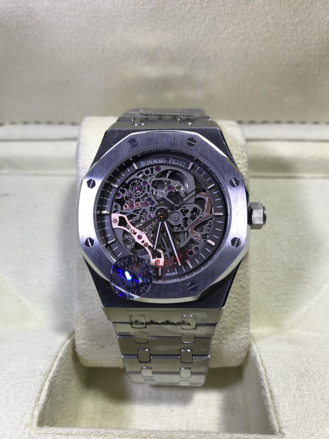 Audemars Piguet Royal Oak Skeleton 42mm NY Steel | https://time-swiss.com