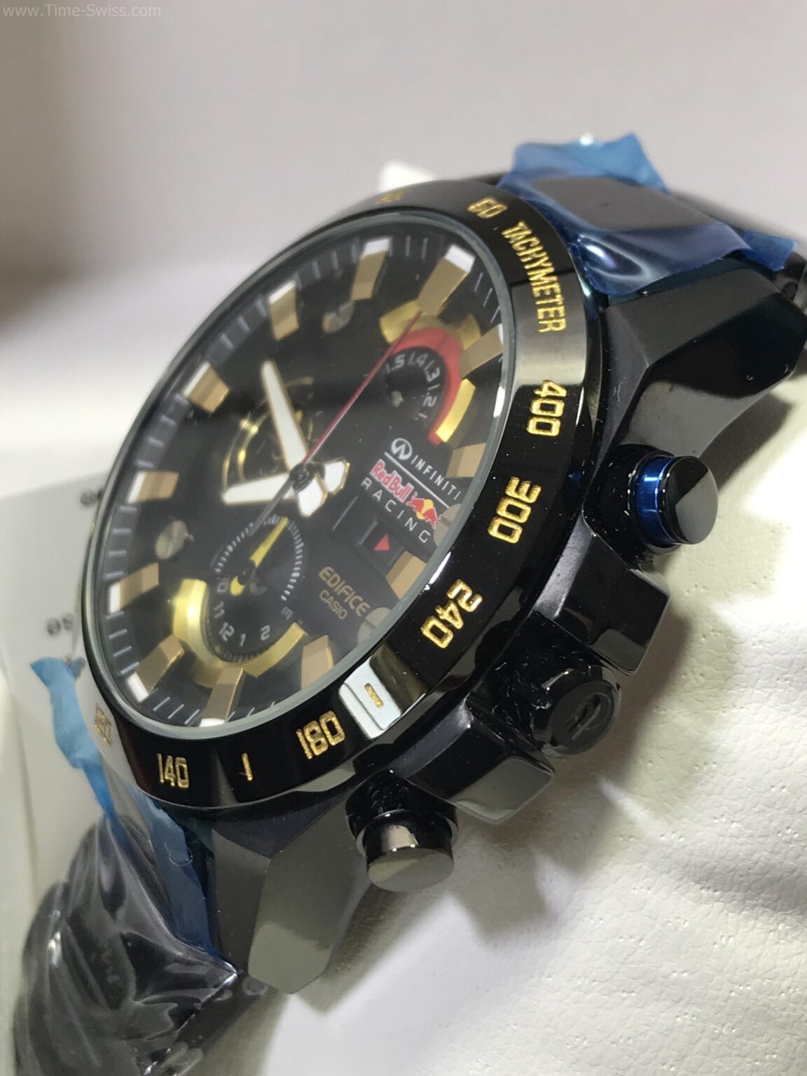 Casio Edifice EFR-540 PVD Black Dial | https://time-swiss.com