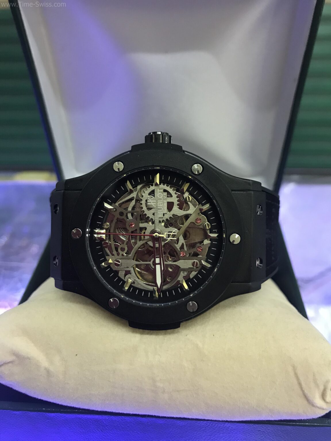 Hublot Big Bang Geneve PVD Skeleton Dial | https://time-swiss.com