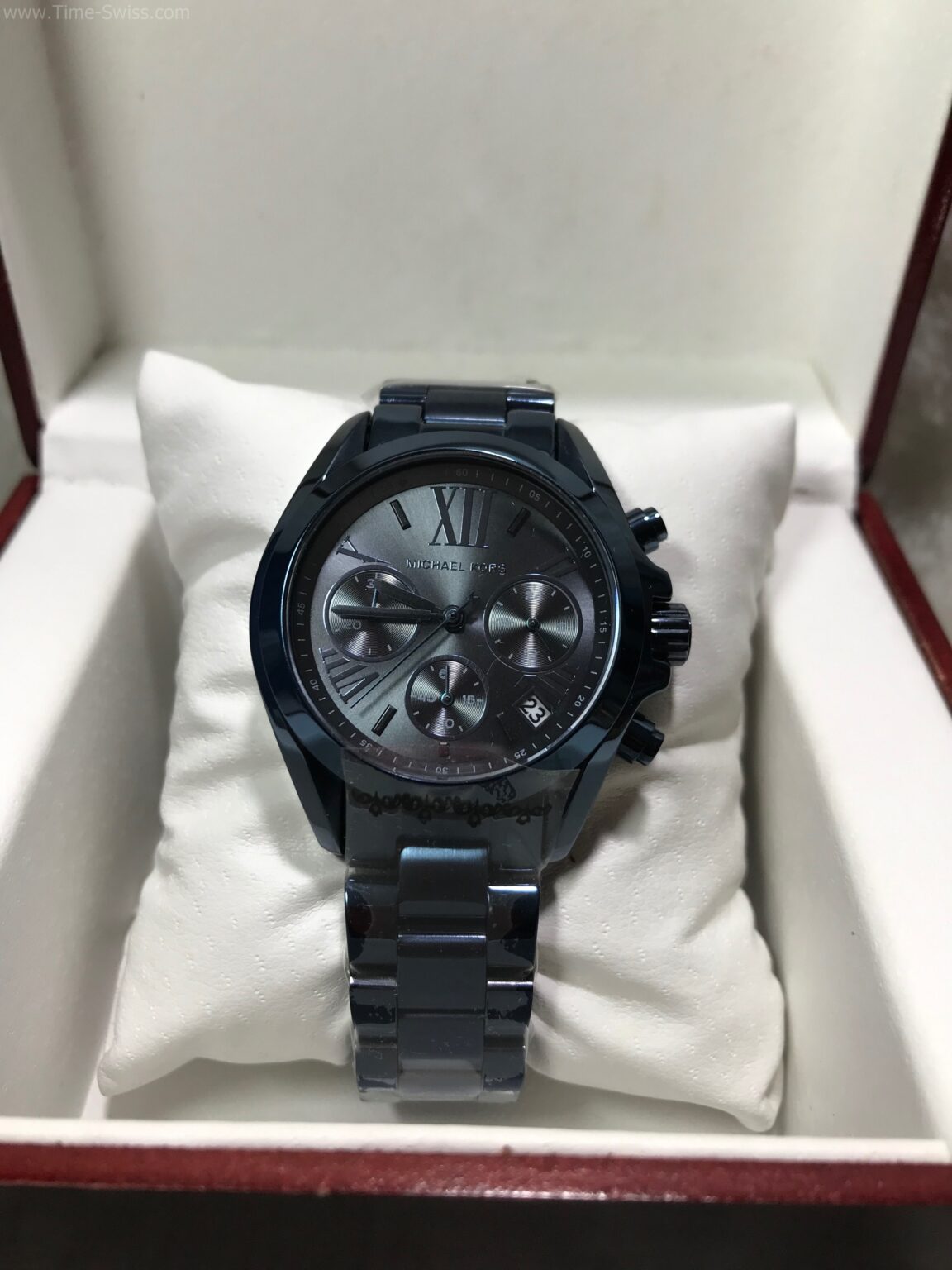 Michael Kors MK6248 Chronograph PVD Black Dial 35mm | https://time ...