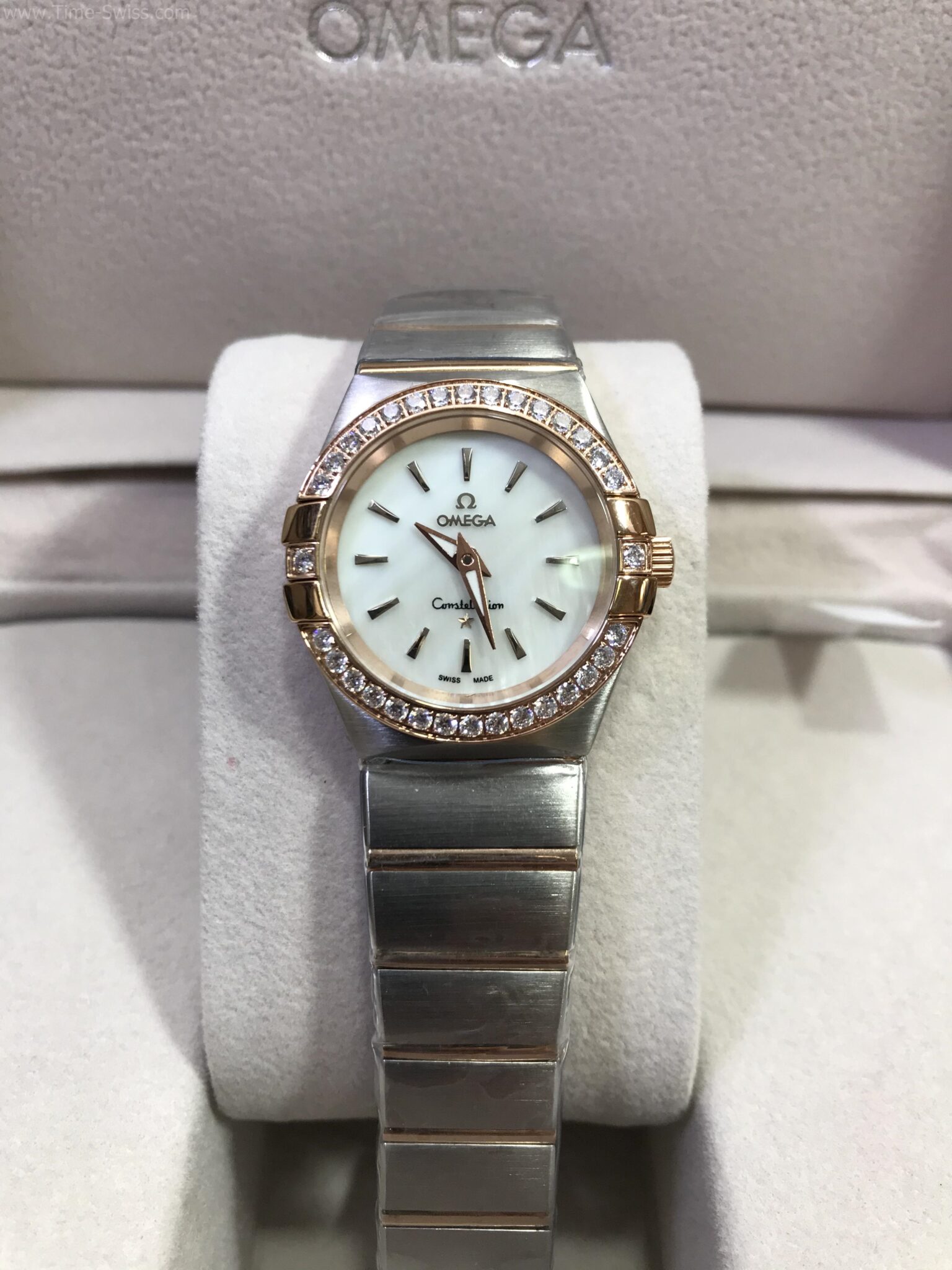 Omega Constellation Two Tone White Dial Ladies 33mm มีเลือก 4แบบ ...