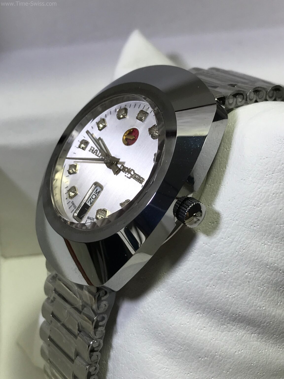 Rado Diastar Ceramic Silver Dial | https://time-swiss.com