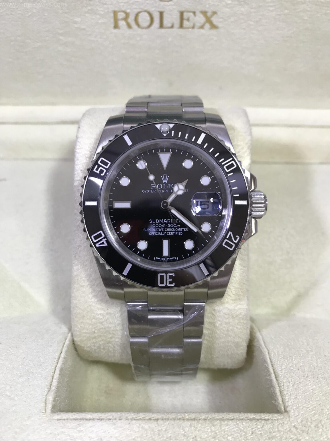 Rolex Submariner Ceramic Black Dial 40mm CC | https://time-swiss.com