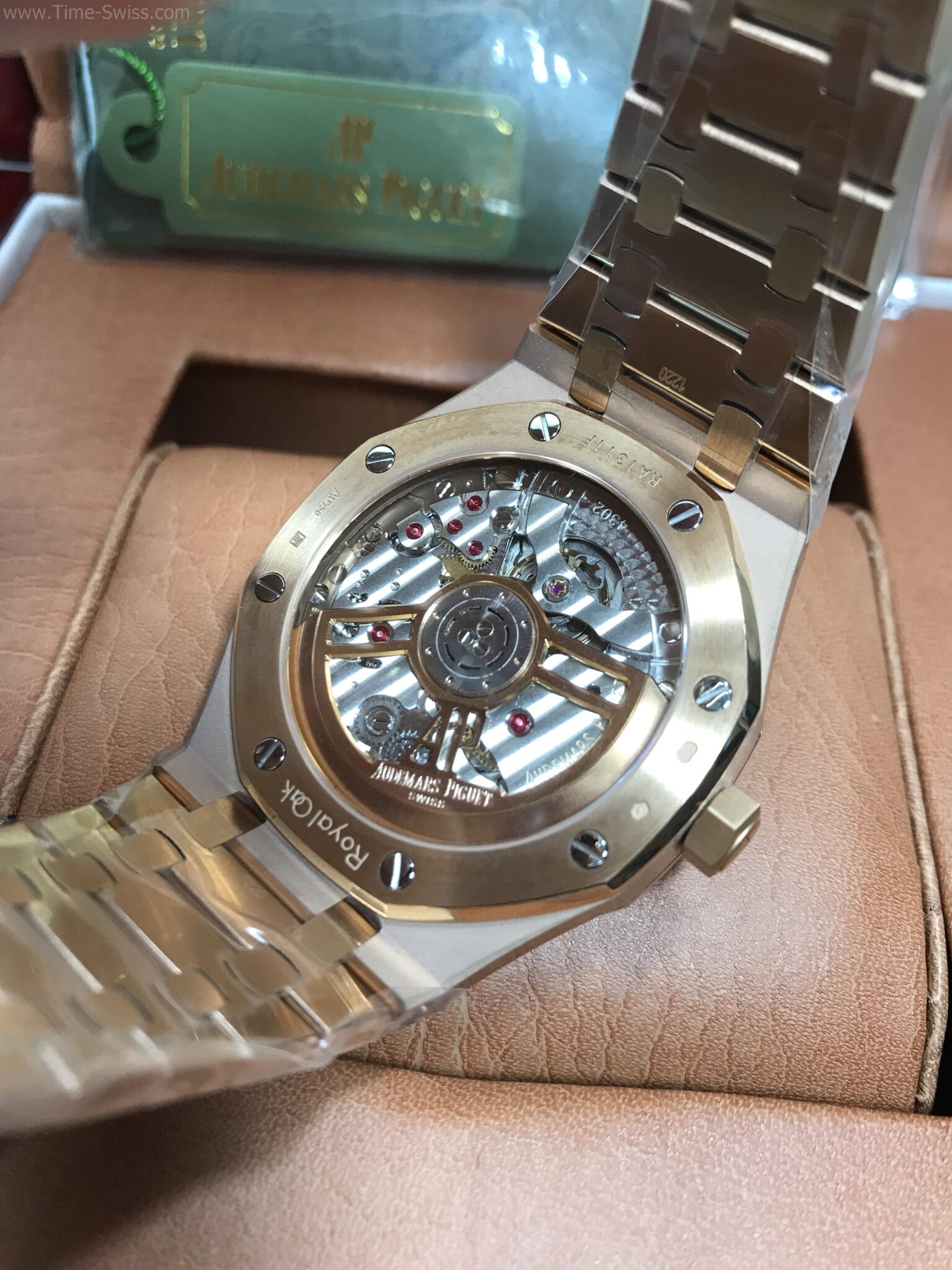Audemars Piguet 15500 Offshore Rose Gold White Dial 41mm ZF Swiss ...