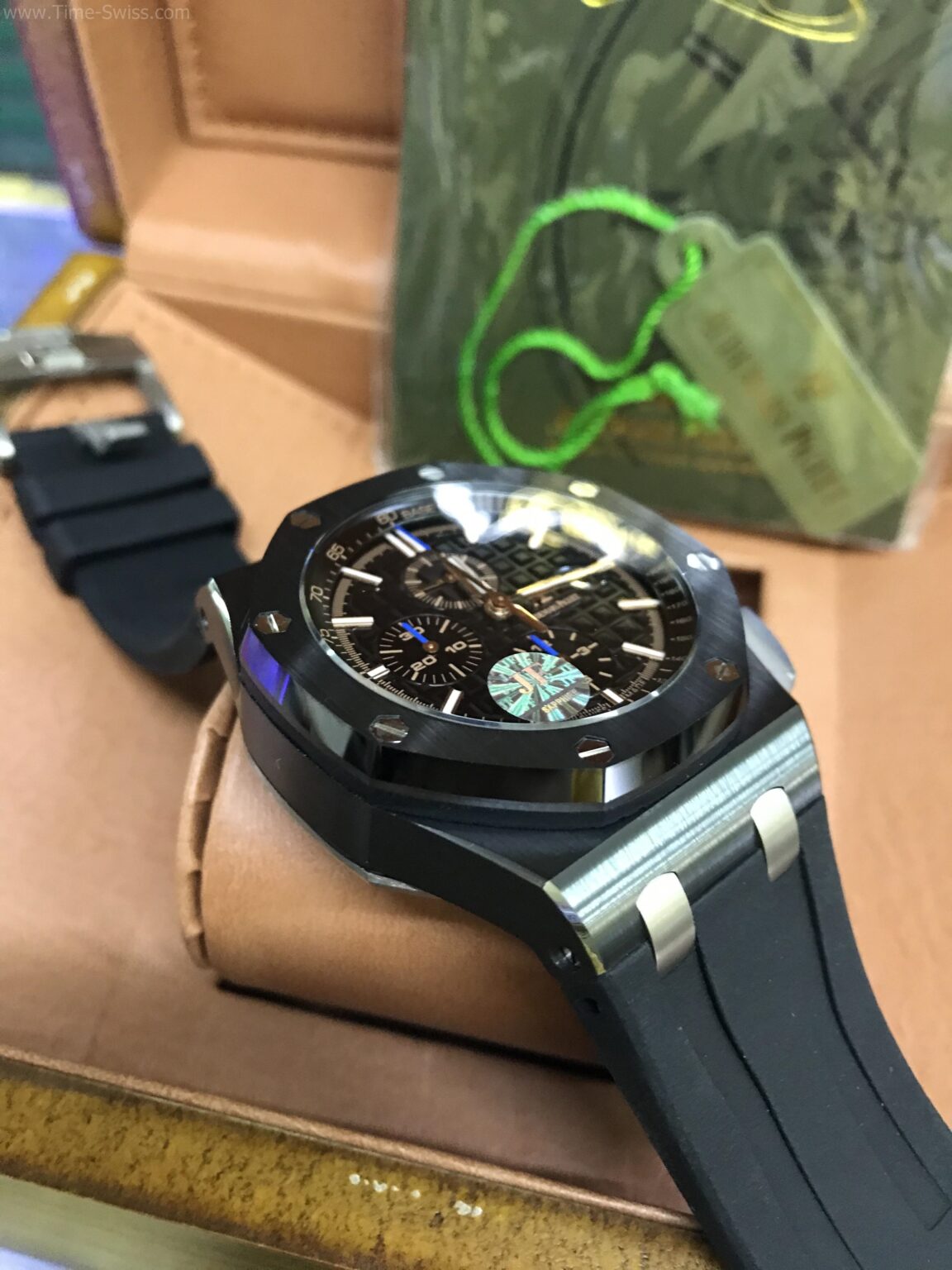 Audemars Piguet Royal Oak Chronograph PVD Black Dial Rubble 44mm JF ...