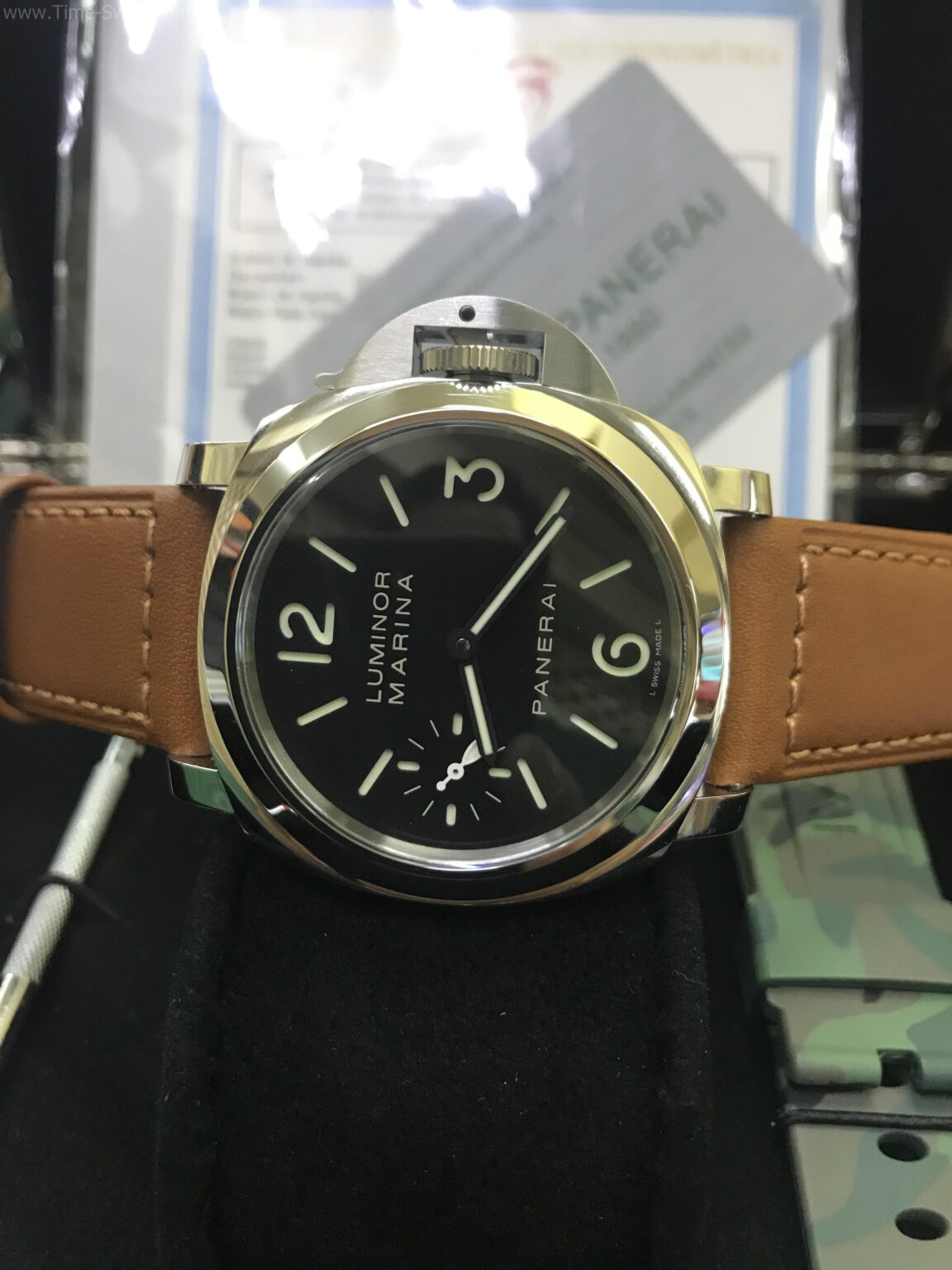 Panerai Luminor Marina PAM111 Black Dial 44mm Swiss Super | https ...