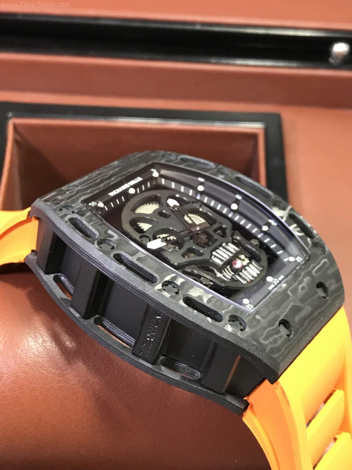 Richard Mille RM052 PVD Black Carbon Skeleton Dial 42mm Swiss | https ...