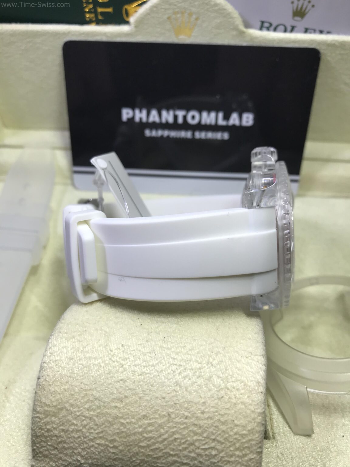 Rolex Phantomlab Crystal Red Dial 40mm Rubber GR Swiss | https://time ...