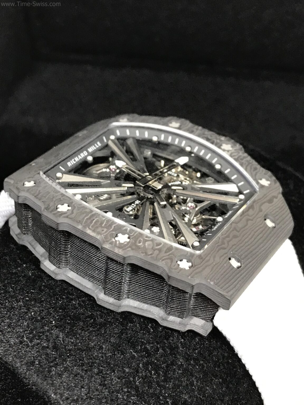 Richard Mille RM12-01 Carbon Black Tourbillion 40mm ZF Swiss | https ...